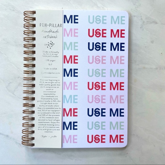 Pen & Pillar | Office | Pen Pillar Spiral Notebook Use Me Multicolor ...